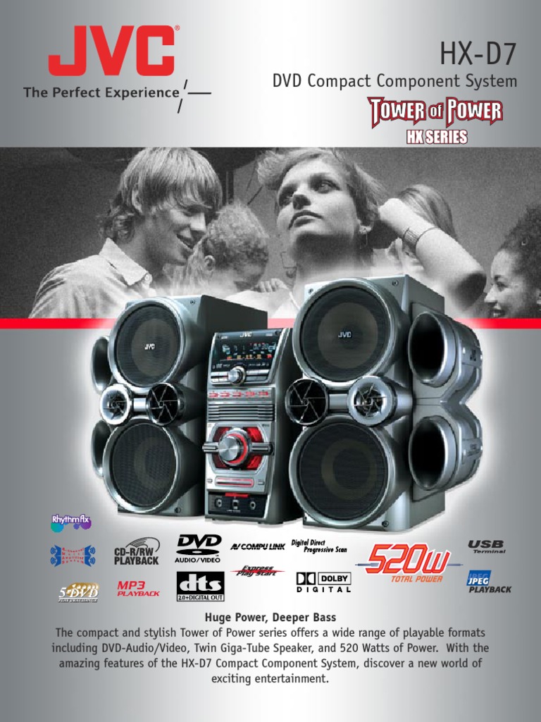 JVC HX d7 | PDF | Compact Disc | Loudspeaker