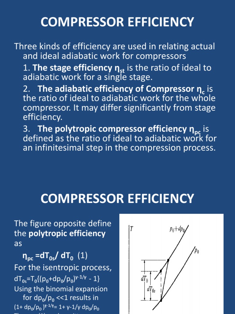 Compressor Efficiency | PDF