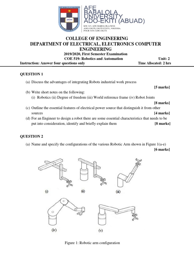 Robotics and Automation | PDF | Robotics | Trajectory