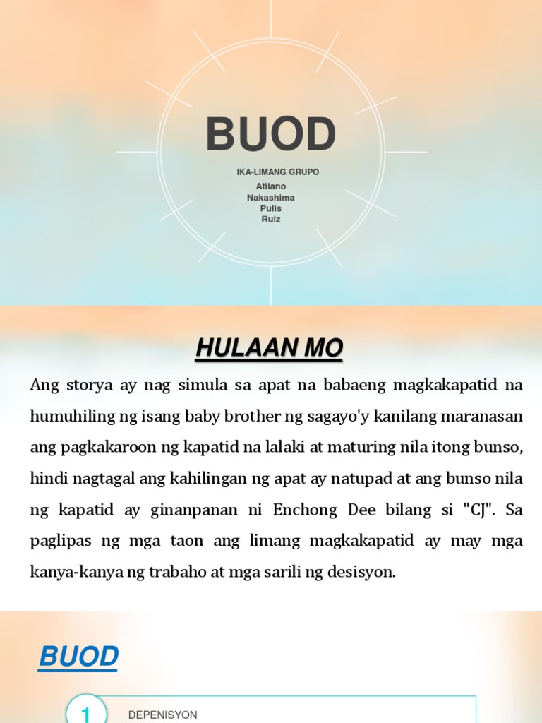 Filipino Report | PDF