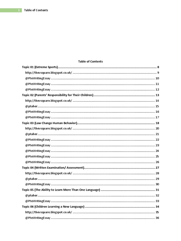 PTE Essay - Topics & Samples PDF | PDF | Juvenile Delinquency | Crime ...