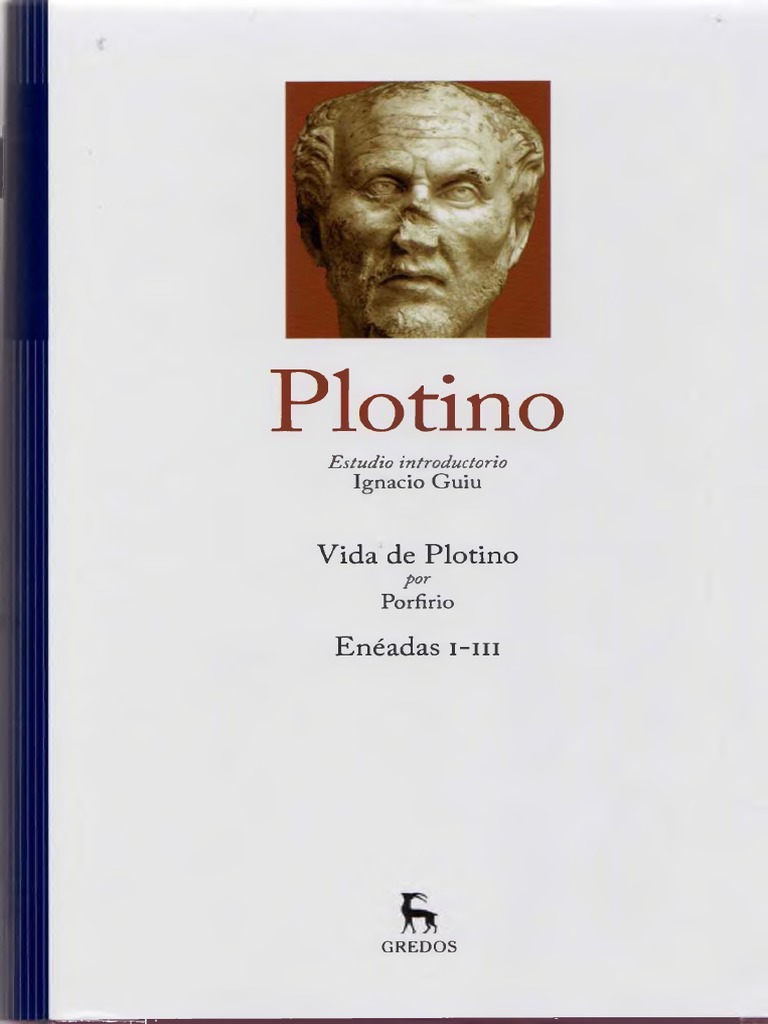 Guiu, Ignacio - Estudio Introductorio Al Vol. Plotino de La Colección Grandes Pensadores de ...