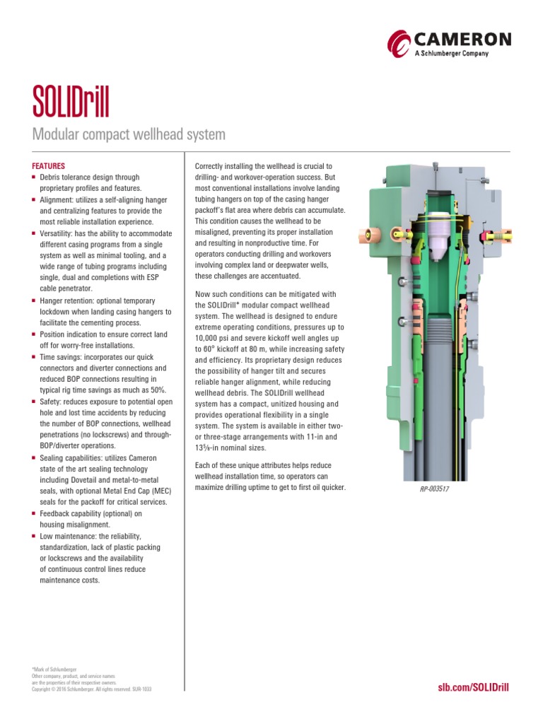 Solidrill Wellhead System Ps PDF | PDF | Casing (Borehole) | Nature