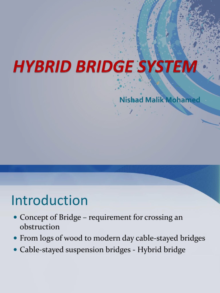 Hybrid Bridge System | PDF | Bridge | Truss