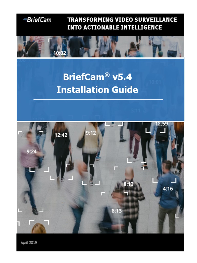 BriefCam v5.4 Installation Guide | PDF | Graphics Processing Unit ...