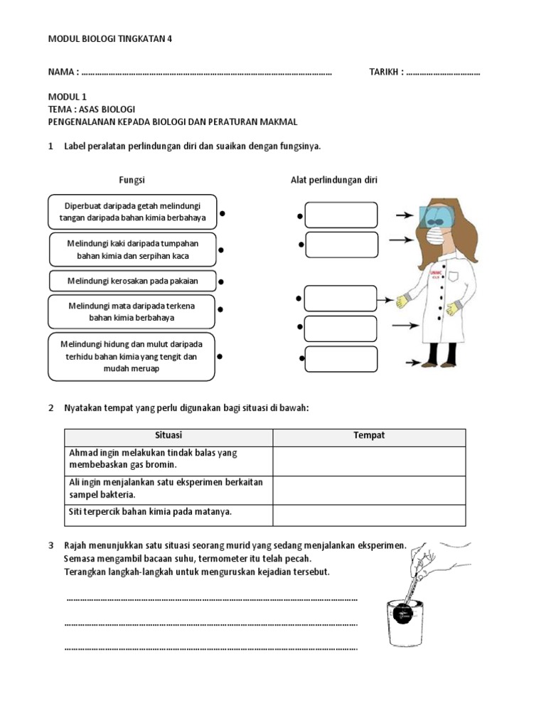 Modul Bio F4 KSSM 2020 | PDF