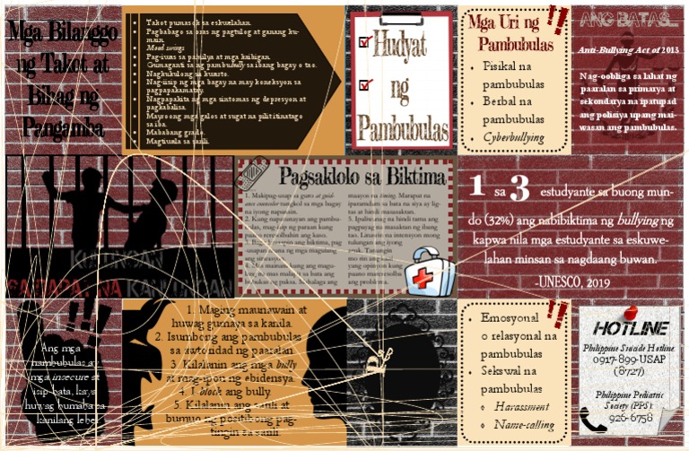 Pamphlet Ukol Sa Paglaban Sa Pambubulas | PDF