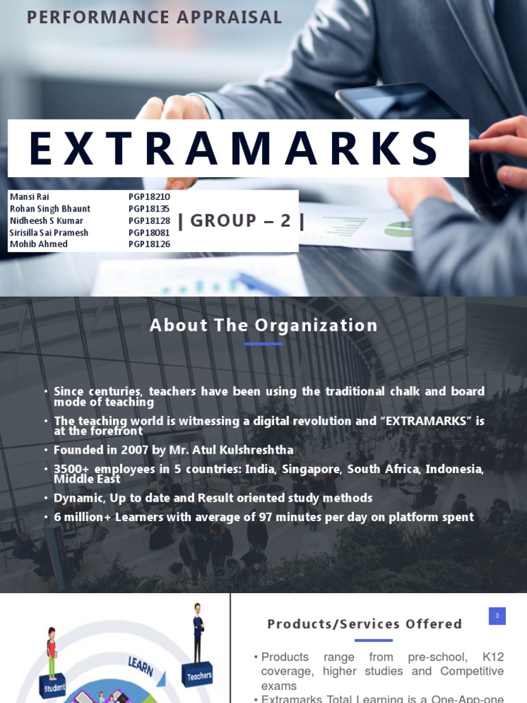 Extramarks Performance Appraisal Insights | PDF | Performance Appraisal ...