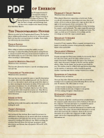 Eberron Dragonmarked Houses Overview | PDF | Fantasy Worlds | Campaign ...