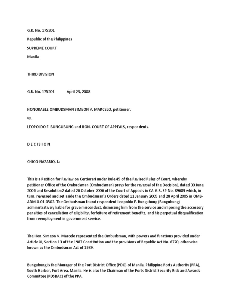 Marcelo Vs Bungubung | PDF | Affidavit | Burden Of Proof (Law)