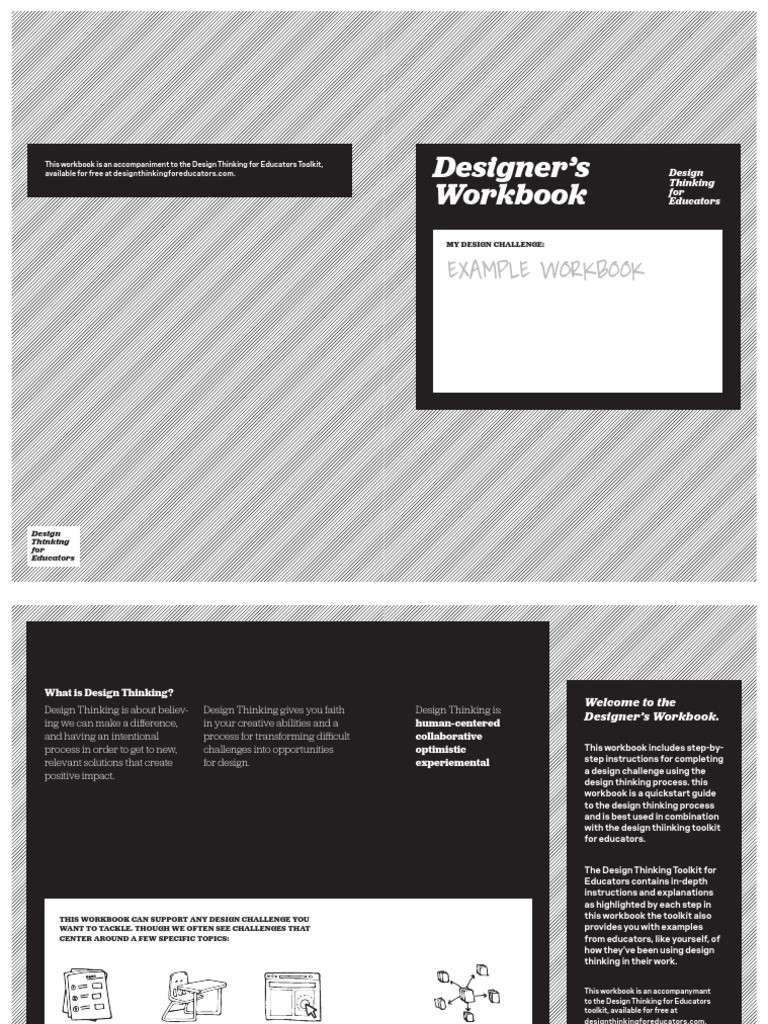 Designers Ideo Workbook PDF | PDF | Design Thinking | Curriculum