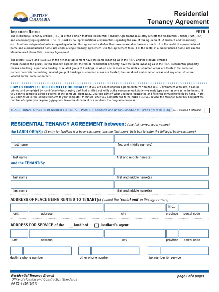 Tenancy Act | PDF | Leasehold Estate | Landlord