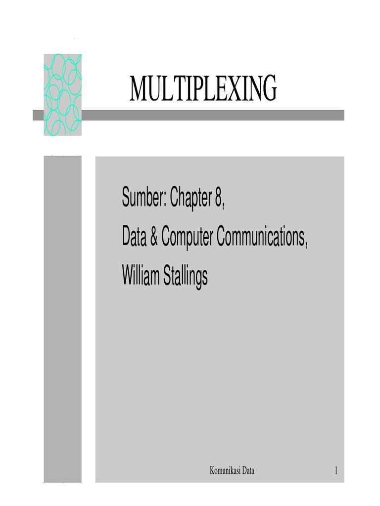 Multiplex Pdf Pdf Teknologi Rekayasa Komputer