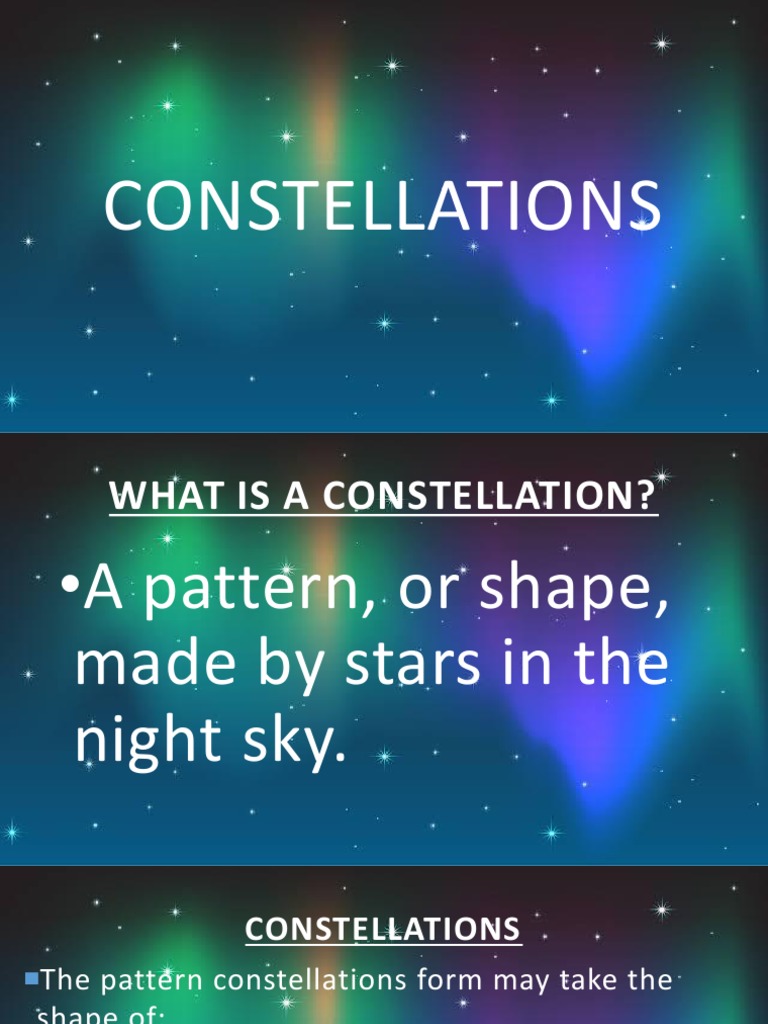 Constellations | Download Free PDF | Constellation | Meteoroid