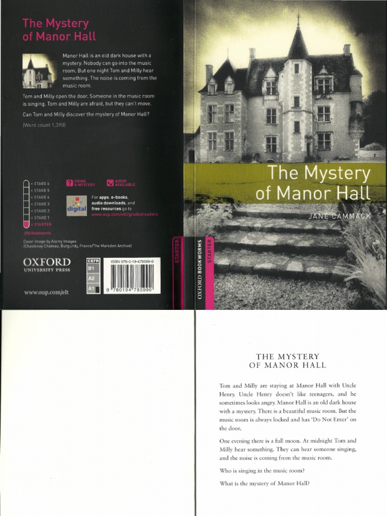 Mystery of Manor Hall Unveiled | PDF
