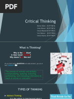 Critical Thinking Chapter 1 | PDF | Critical Thinking | Thought