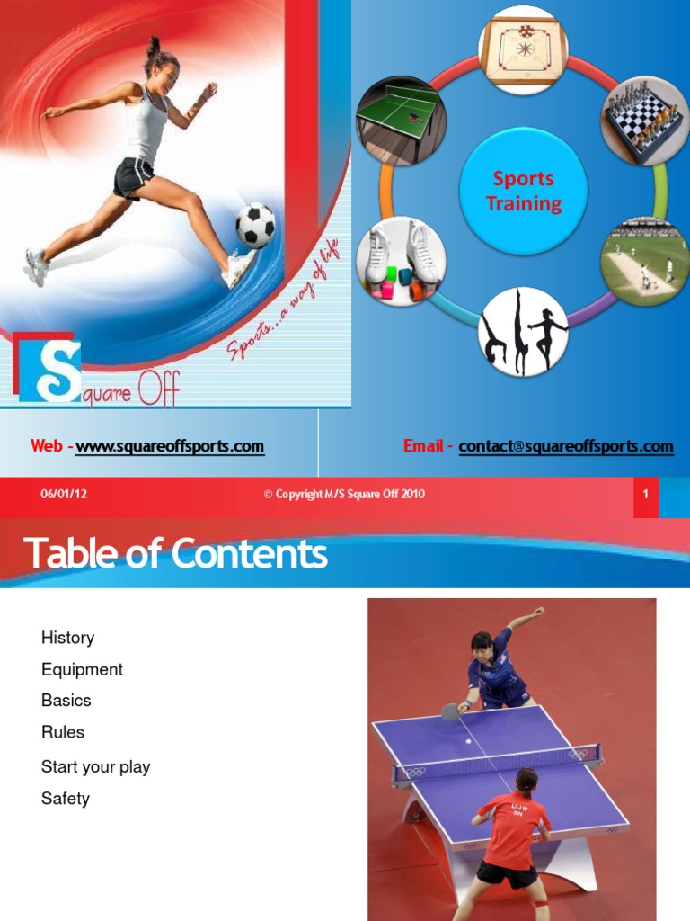 Table Tennis | PDF | Table Tennis | Racquet Sports