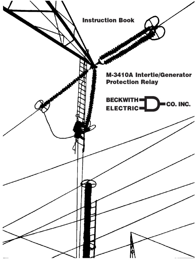 Beckwith-Generator Protection 1 | PDF | Power Supply | Relay