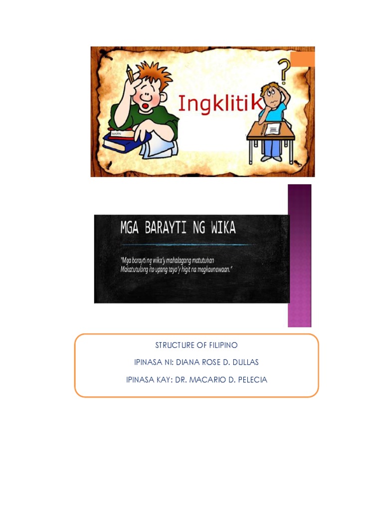 Filipino Inklitik | PDF
