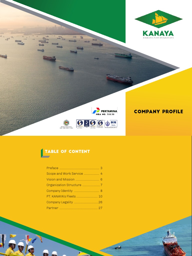 Kanaya CompanyProfile | PDF | Marine Propulsion | Fuel Oil