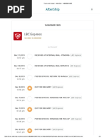 LBC Shipment Tracking Status Update | PDF | Cargo | Freight Transport