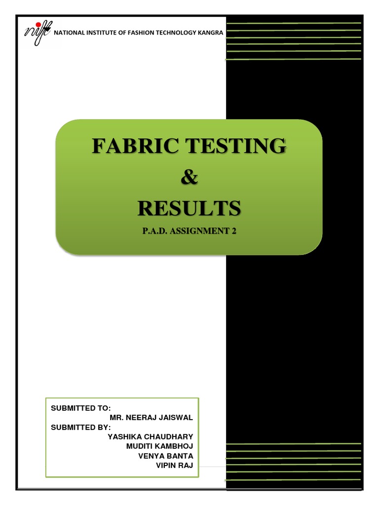 Pad Assignment 2 | PDF | Seam (Sewing) | Textiles