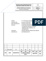 Kapasitas dan Standar Bundwall Tangki | PDF