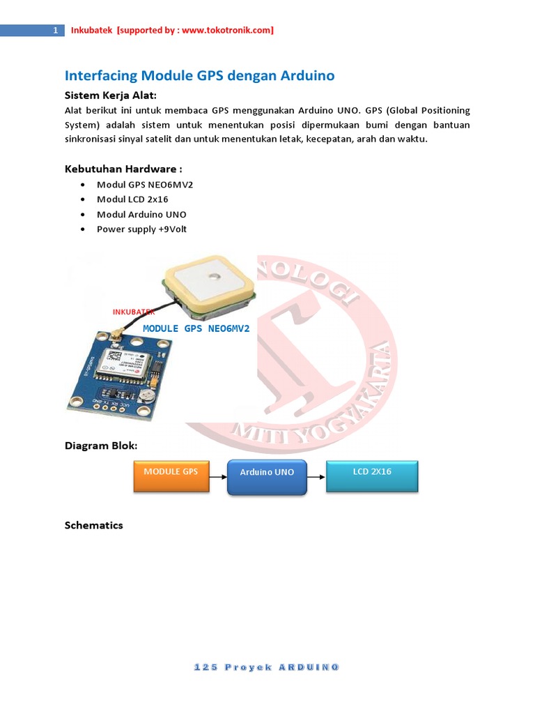 Interfacing Module GPS Dengan Arduino | PDF
