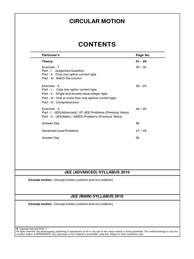 Circular Motion | PDF | Acceleration | Velocity