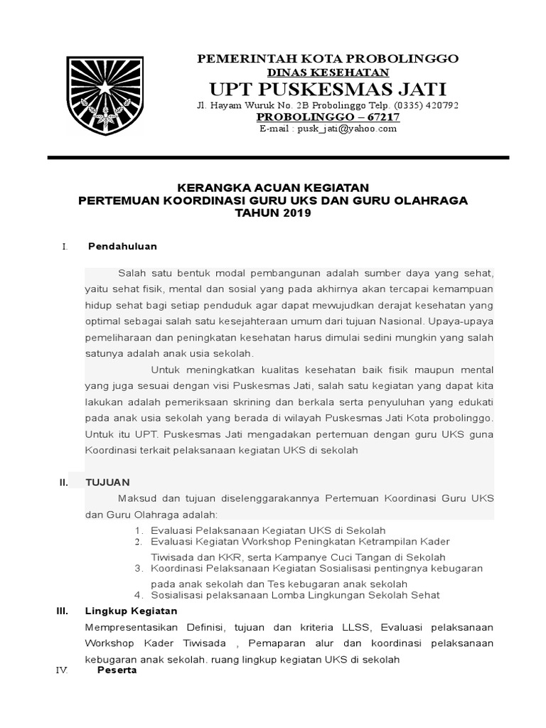 Kak Rakor Uks | PDF