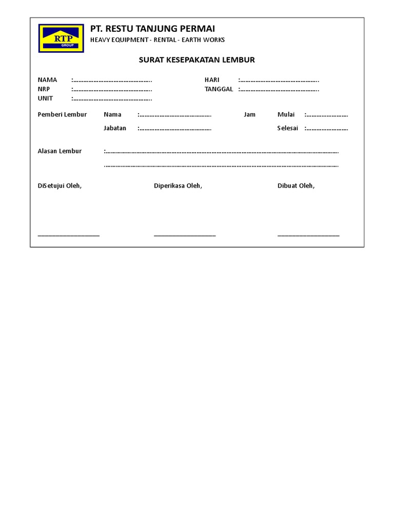 FORM P2H NEW 2019 Kirim | PDF