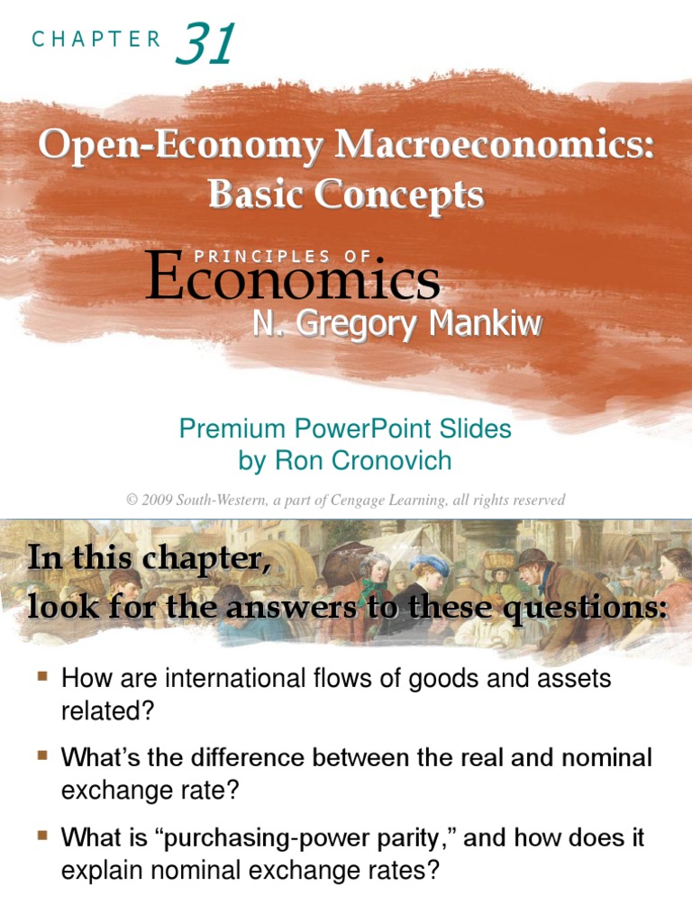 Ch31 - Open Economy Macroeconomics Basic Concepts | PDF | Purchasing ...