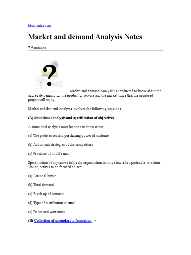Market Analysis Guide for Students | PDF | Forecasting | Survey Methodology