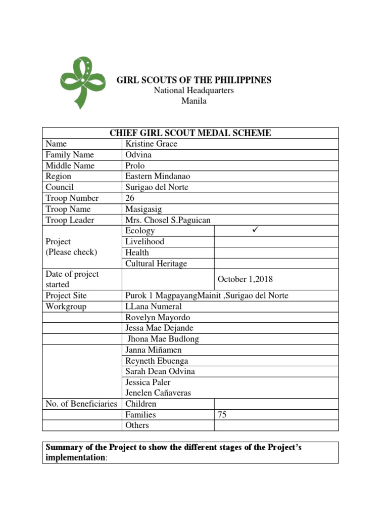 CGSMS Kristine Action Plan | PDF