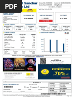 Jio Broadband Bill Sample | PDF