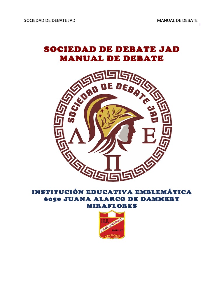 Manual de Debate | PDF | Argumento | Verdad