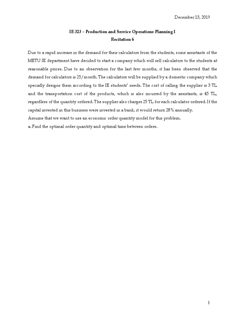 Recitation 6 | PDF | Demand | Microeconomics