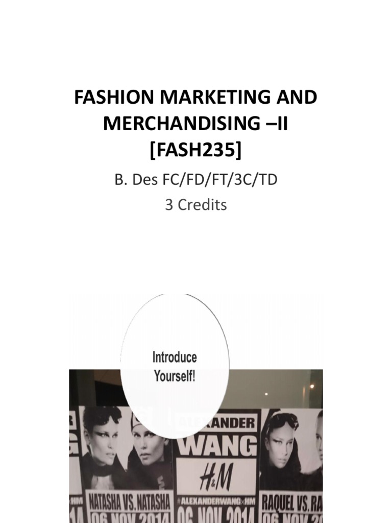 Fashion Marketing & Merchandising II | PDF | Retail | Brand