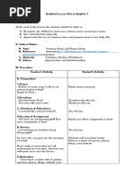 A Detailed Lesson Plan About Pronoun and Its Kind | PDF | Pronoun ...
