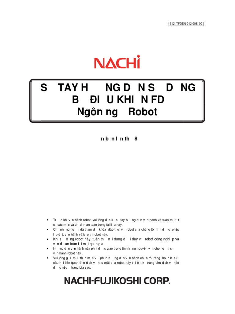 TFDEN-012-008 Robot Language PDF | PDF