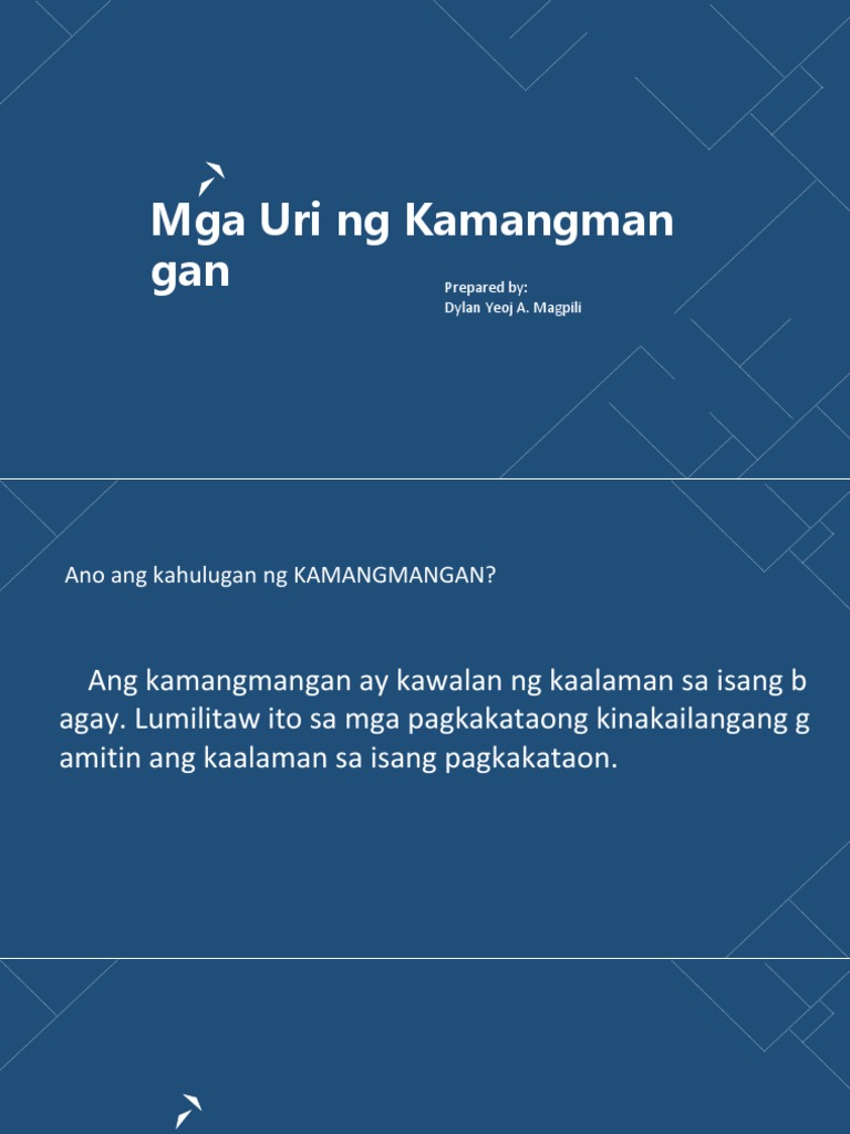 kamangmangan-WPS Office | PDF