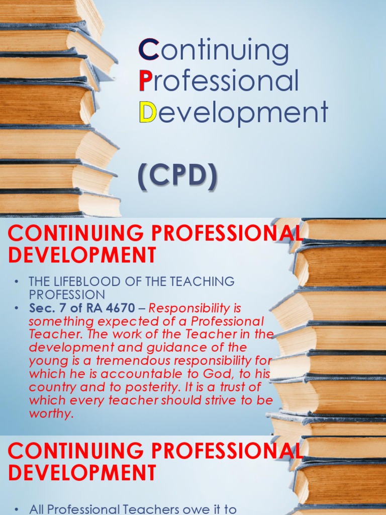 Continuing Professional Development | PDF | Professional Development | U.S. Securities And ...