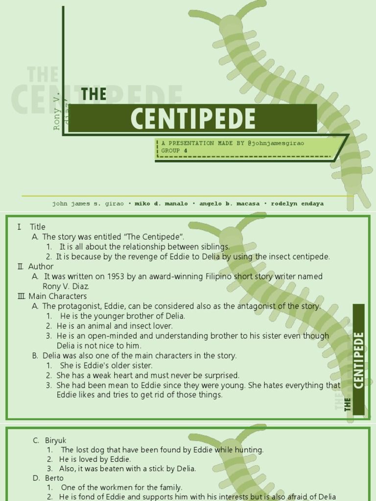 The Centipede | PDF