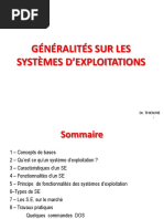 Cours Système Dexploitation | PDF | Système d'exploitation | Kernel (Système d'exploitation)