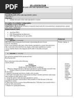 DETAILED LESSON PLAN Reproductive System | PDF | Reproductive System ...