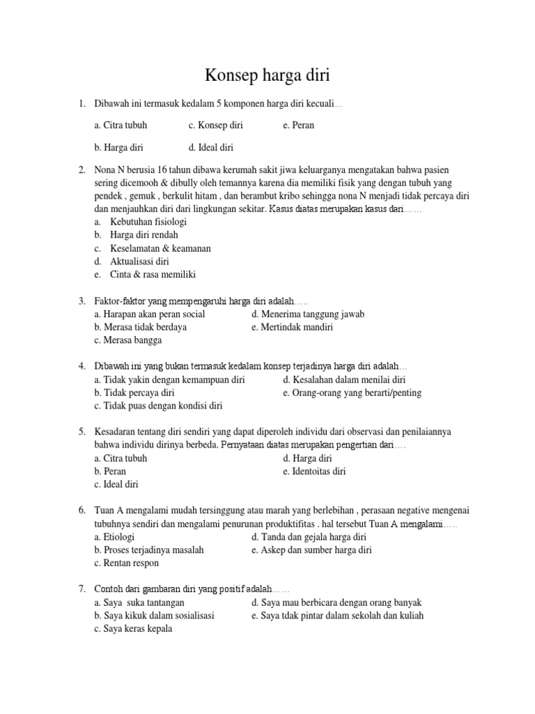 Contoh Soal Tugas Bu Susi | PDF