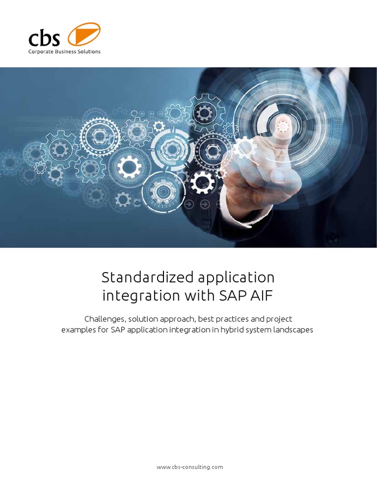 Sap Aif Application Integration - Whitepaper - en | PDF | Sap Se ...