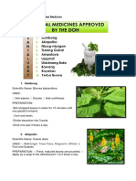 10 Philippines Herbal Medicine Approved by DOH | PDF | Medicine ...
