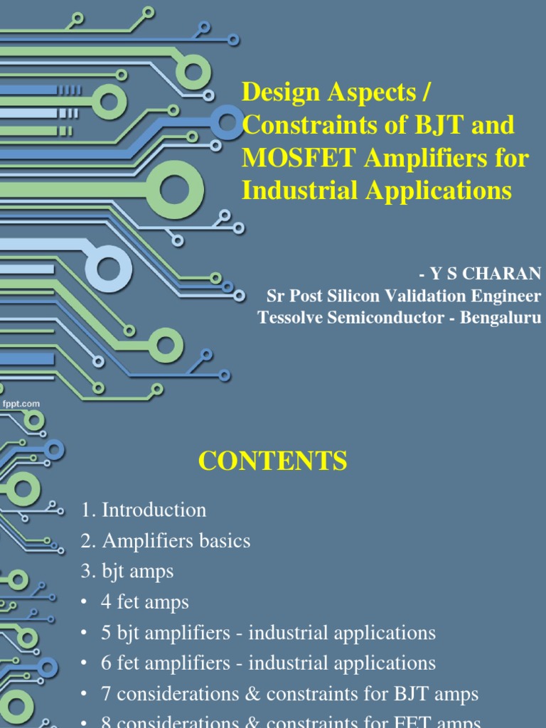 AEC Guest Lecture | PDF | Amplifier | Field Effect Transistor