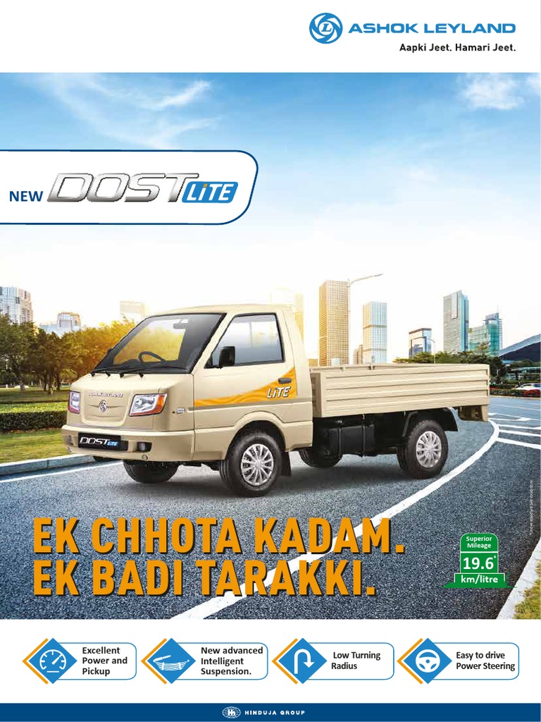 New Dost - Lite 2018 | PDF | Truck | Diesel Engine